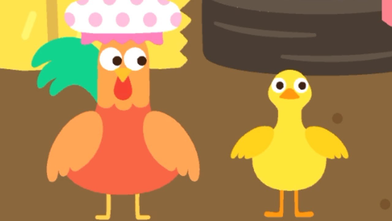 Sago Mini School | Farm & Take Care Chicken | iOS & android Games - YouTube