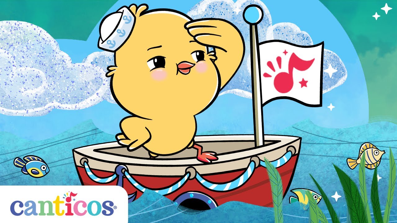 Canticos | El pollito Ricky | Canciones infantiles en inglés y español ...