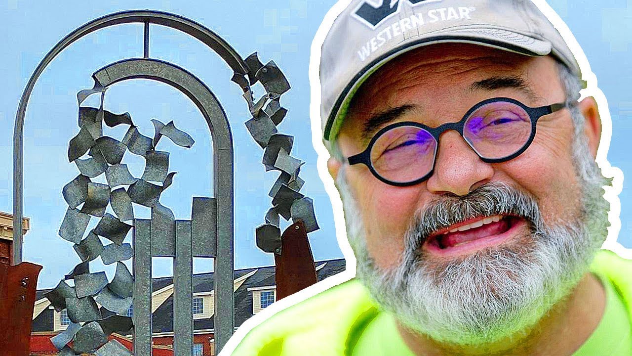 JIM GALLUCCI - Metal Sculptor - A Studio Tour - YouTube