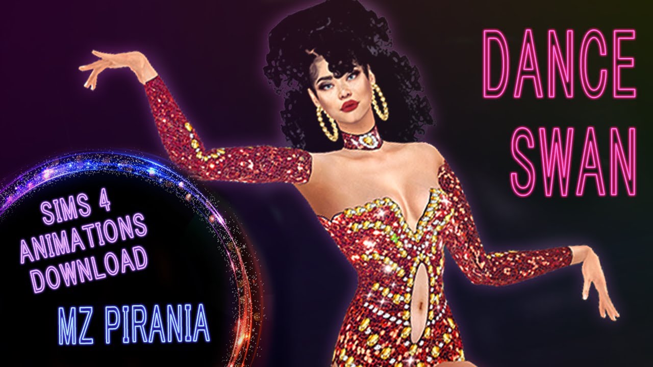 DANCE SWAN | Sims 4 Custom Animations | (Download) - YouTube