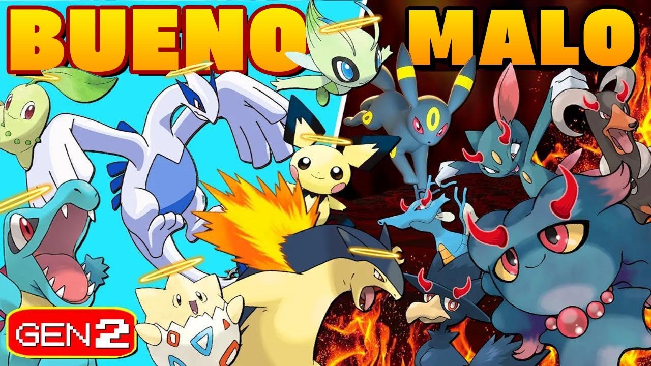 ¿Cada Pokémon de la Generación 2 clasificado de bueno a malo ...