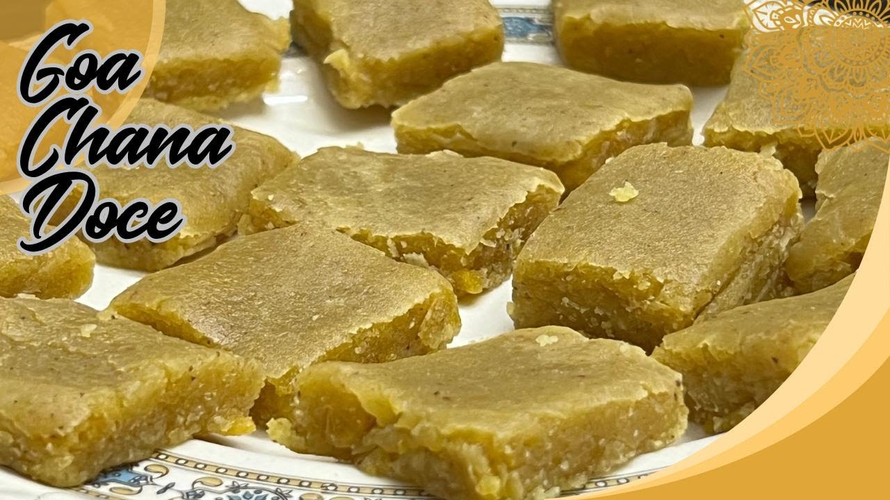 Goa Chana Doce / Famous Goa Sweet / Yasmin Fernandes Recipes - YouTube