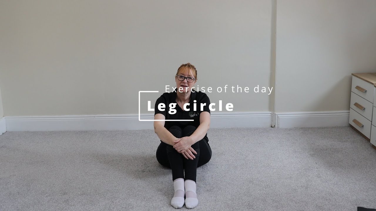 Home Exercise: Leg circle - YouTube