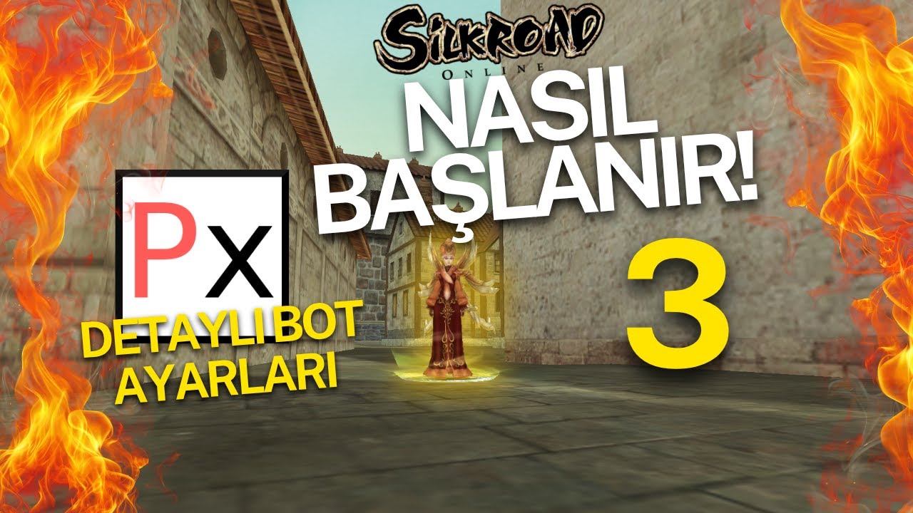 Silkroad Wizard Serisi #3 | PHBot'da Şehir, Pet, Toplama Ayarları - YouTube