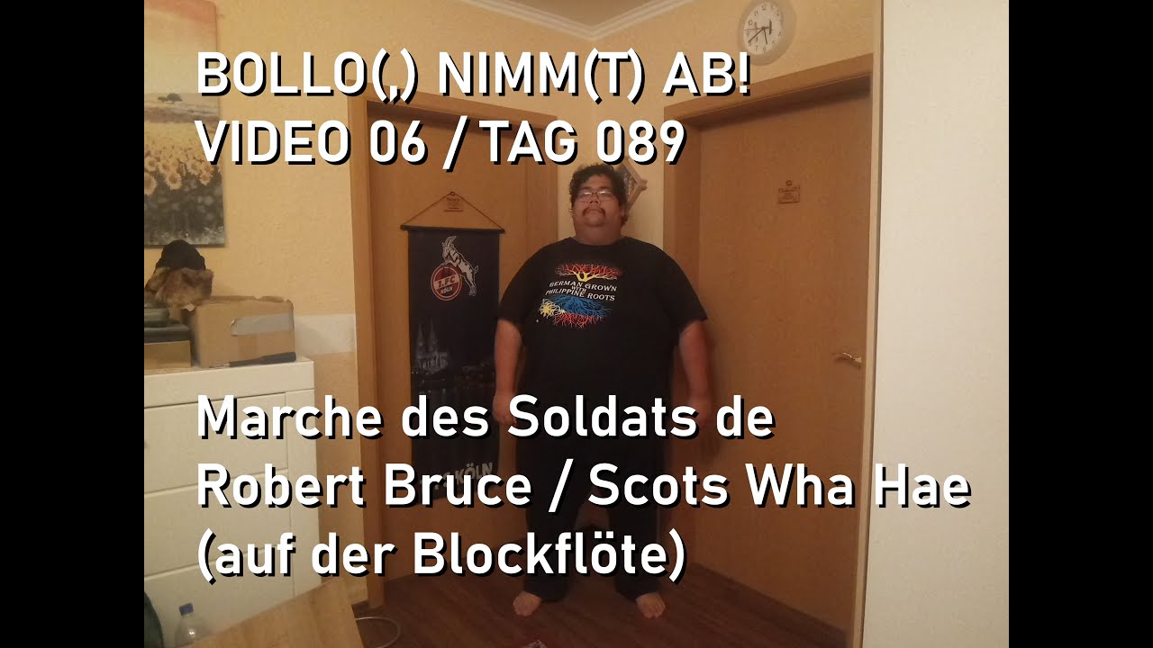 Marche des Soldats de Robert Bruce (Blockflöte) | Bollo(,) nimm(t) ab ...