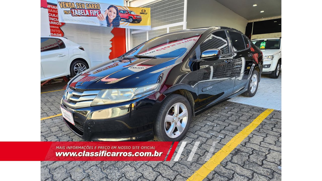 Honda City DX 1.5 16v (Flex) Mec. 2011 - YouTube