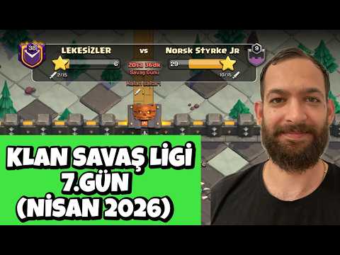 KLAN SAVAŞ LİGİ 7.GÜN ! CLASH OF CLANS