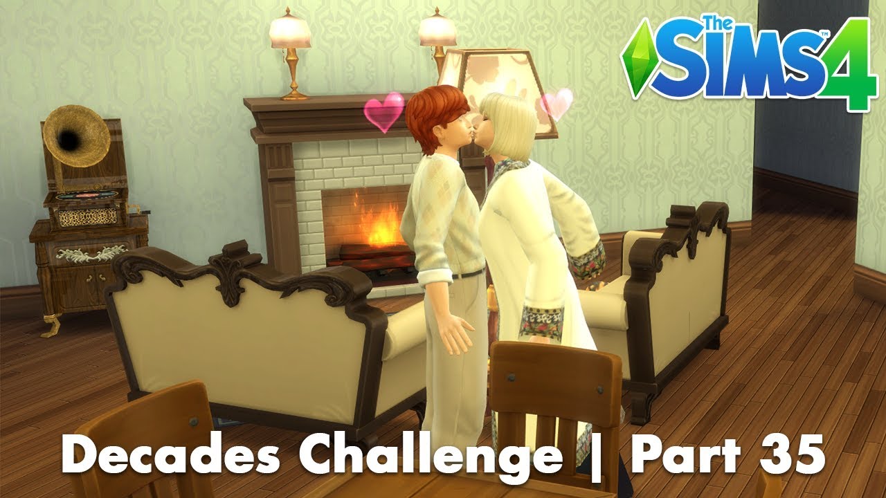 First Kisses 💋 | Sims 4 Decades Challenge | Part 35 - YouTube