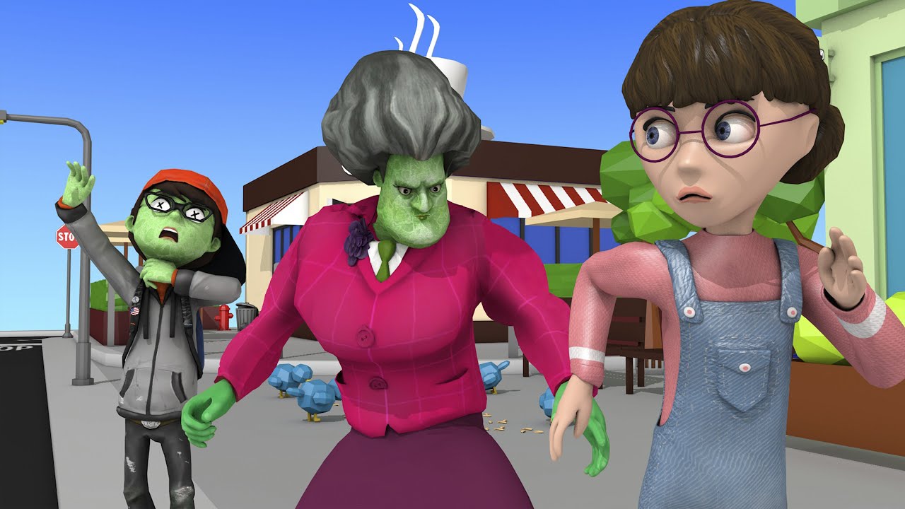 Scary Teacher 3D All of Us Are Dead - Zombie Apocalypse - NickHulk is ...