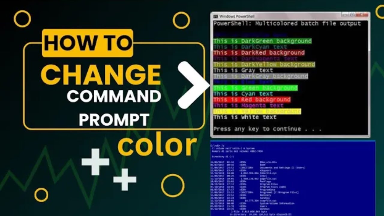 Change Command Prompt Color in Windows 10 - Custom Theme Guide - YouTube