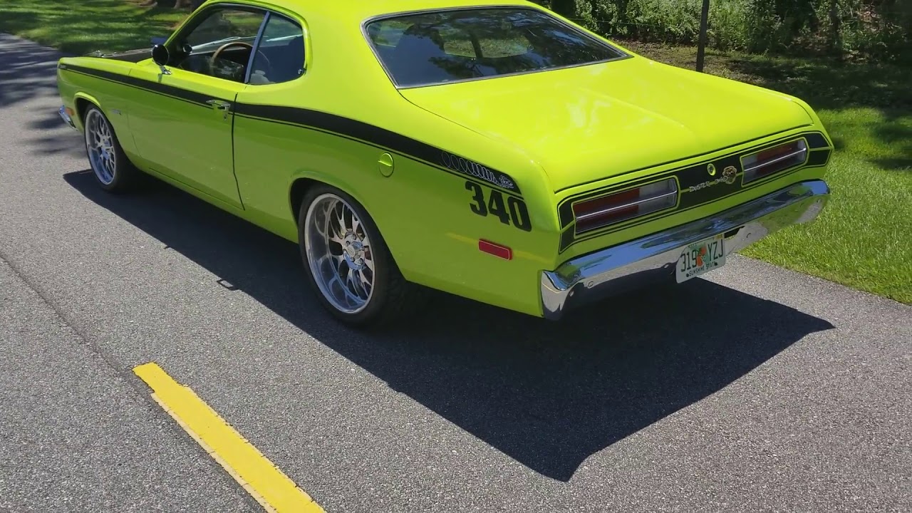 1972 Plymouth Duster Pro Touring - YouTube