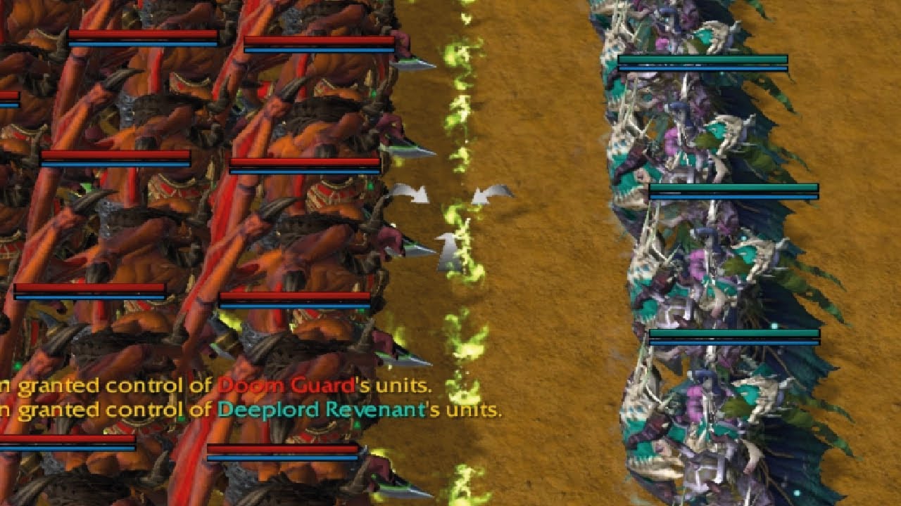 【小黄】47 Doom Guard vs 12 Deeplord Revenant (All NoGradeUp) Reforged ...
