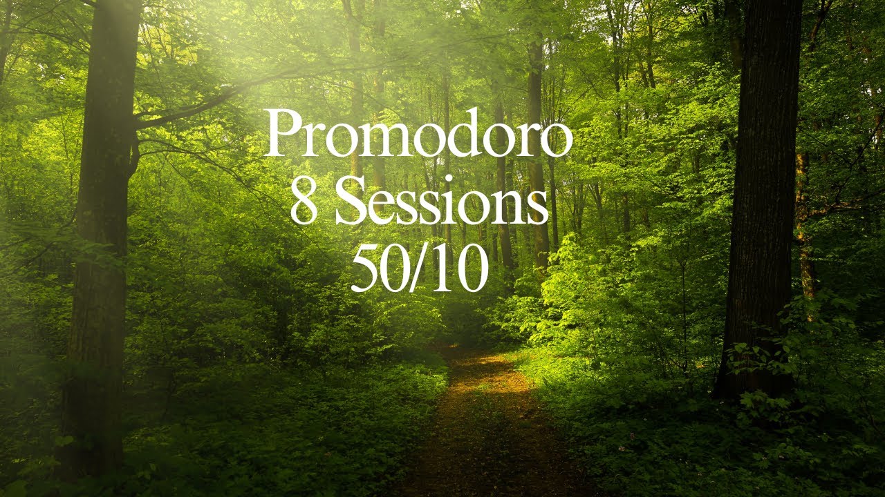 Ultimate Study Timer: 8 Sessions of Productivity| Pomodoro Technique ...