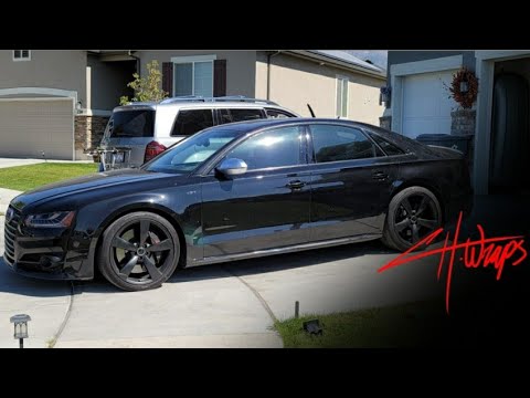 Audi S8 (FULL CHROME DELETE)