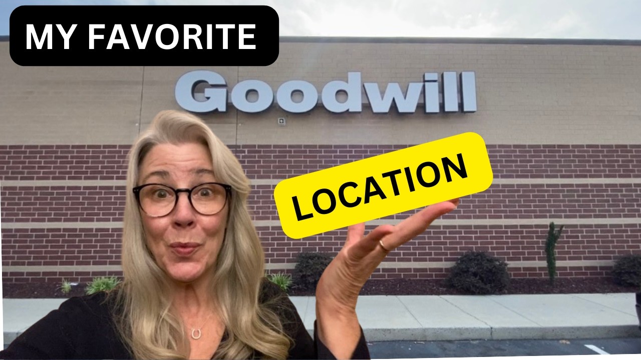 My favorite GOODWILL Location | Thrift With Me | Home Decor & Purses ...