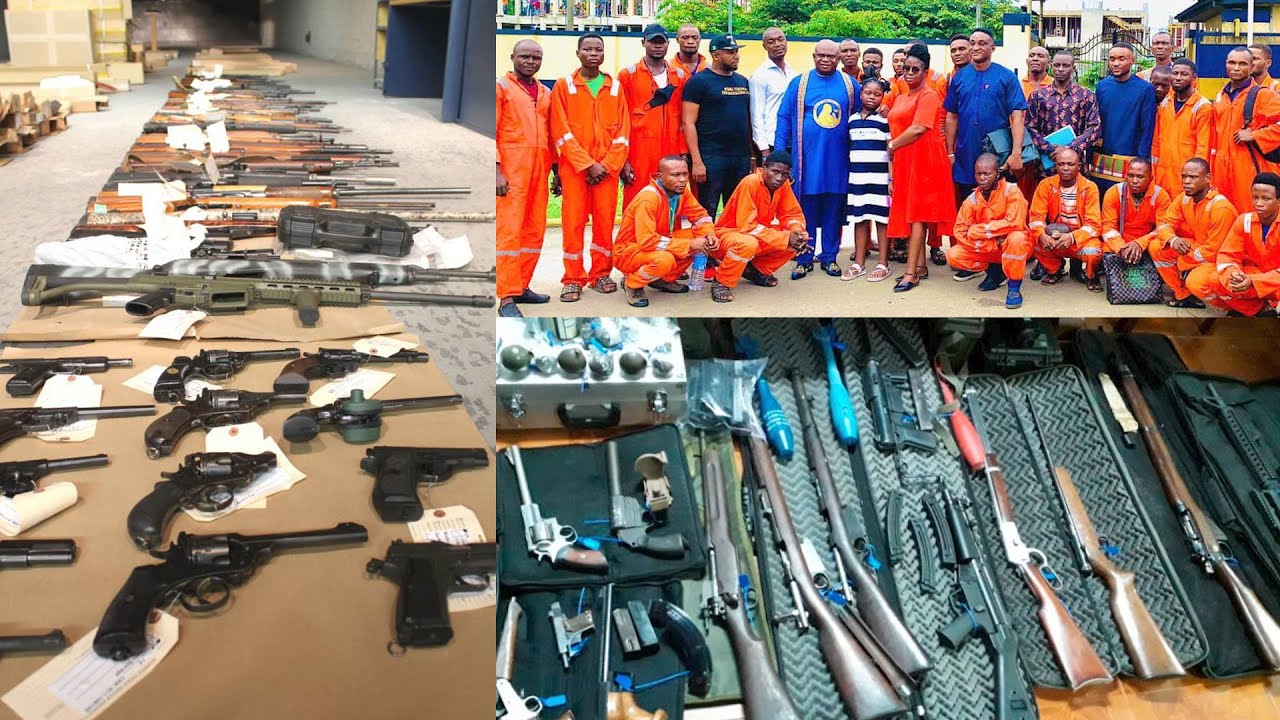 BREAKING: ARMED ROBBERS AND KIDNAPPERS SURRENDER ĜUN̂S TO PASTOR AND ...