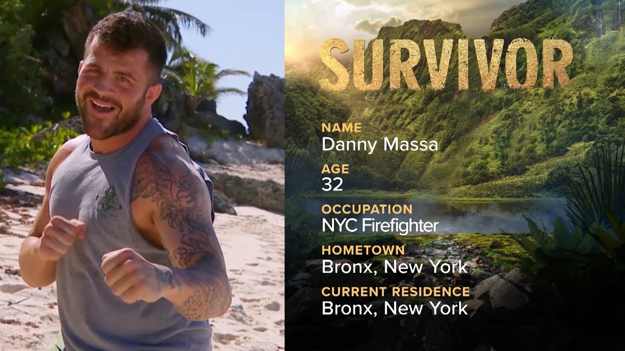 Danny Massa - #Survivor44 Cast Bio | New Season Wednesdays - YouTube