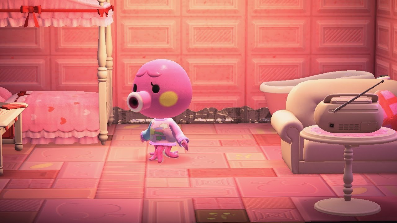 Animal Crossing New Horizons House Tour Marina Villager v2 - YouTube