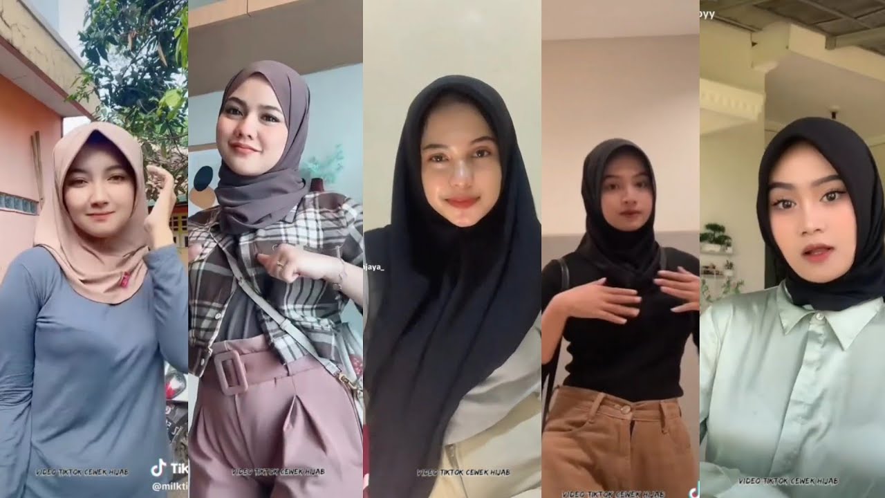 VIDEO TIKTOK CEWEK HIJAB IDAMAN ‼️ - YouTube