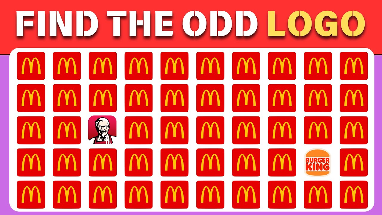Find the ODD Logo Out - Ultimate Brand Logo Quiz 🥤🍏 30 levels - YouTube