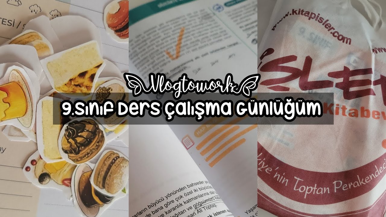 9.sınıf Ders Çalışma Günlüğüm/Ajandam için yeni stickerlar💐 - YouTube