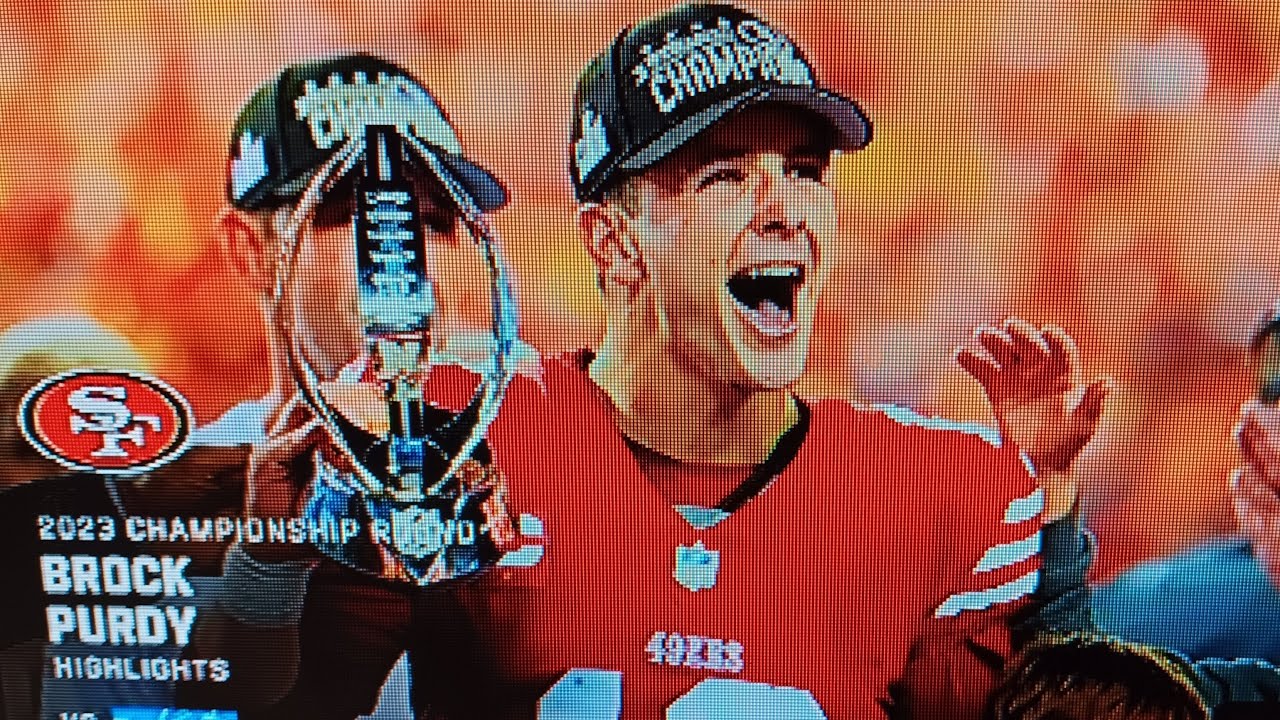 Purdy in the 49ers figure it out in the 2nd half and now they're headed ...