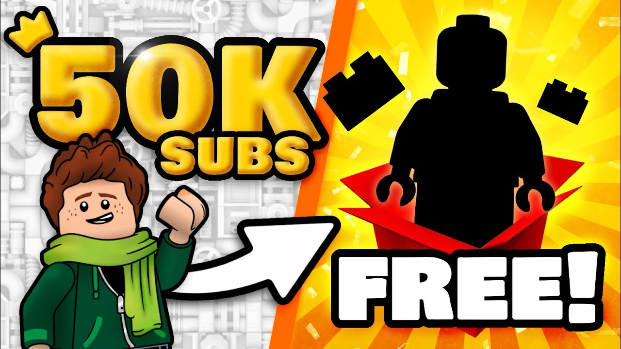 Celebrating 50K SUBSCRIBERS by giving away FREE LEGO! - YouTube