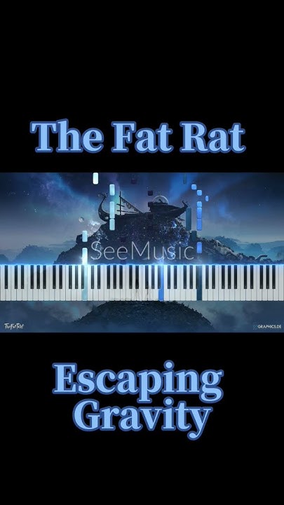 The Fat Rat Escaping Gravity recreating in MIDI[SeeMusic piano MIDI] - YouTube