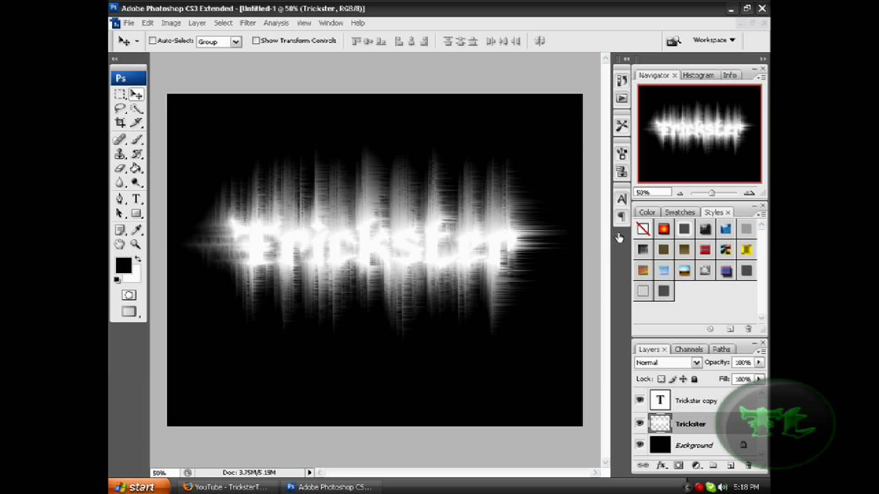 Photoshop Tutorial - How To Make A Basic Wallpaper - YouTube