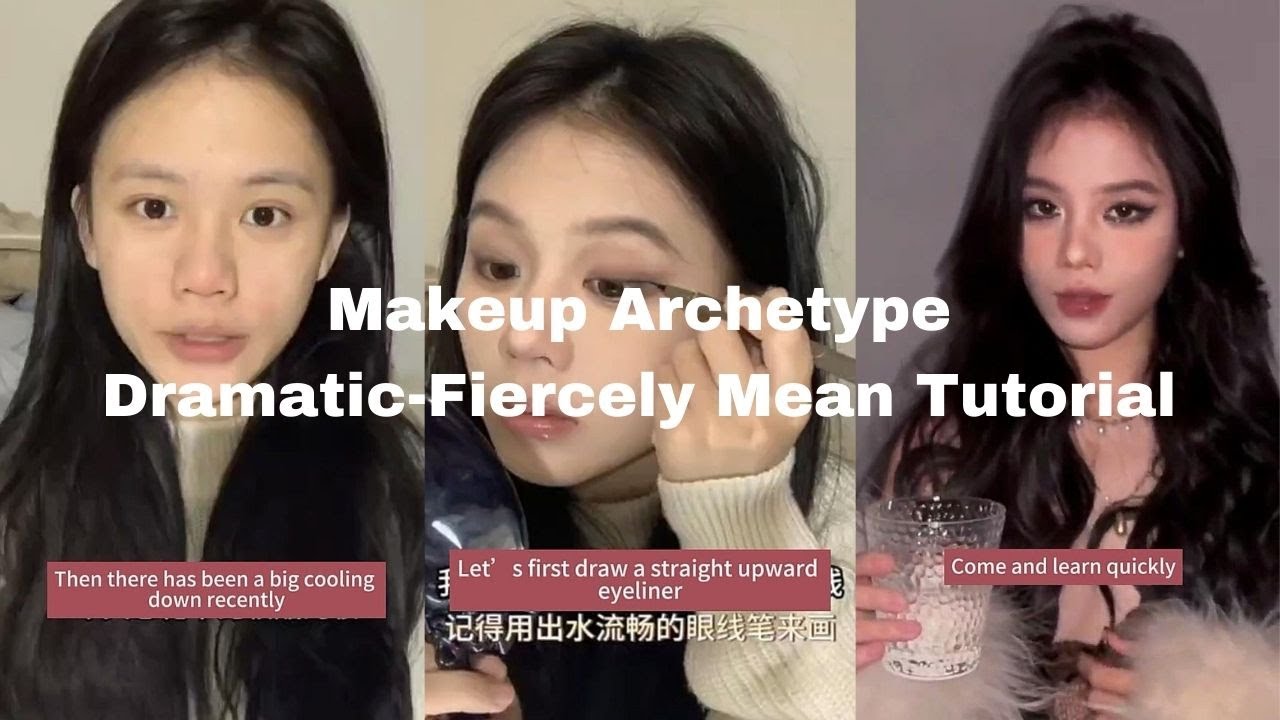 Makeup Archetype Dramatic Tutorial-Fiercely Mean - YouTube