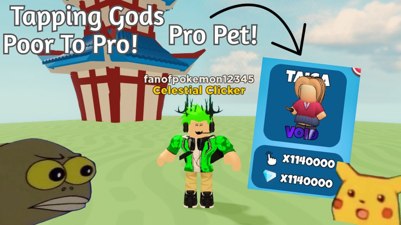 Becoming Pro In Tapping Gods! | Insane Pet! (Roblox) - YouTube
