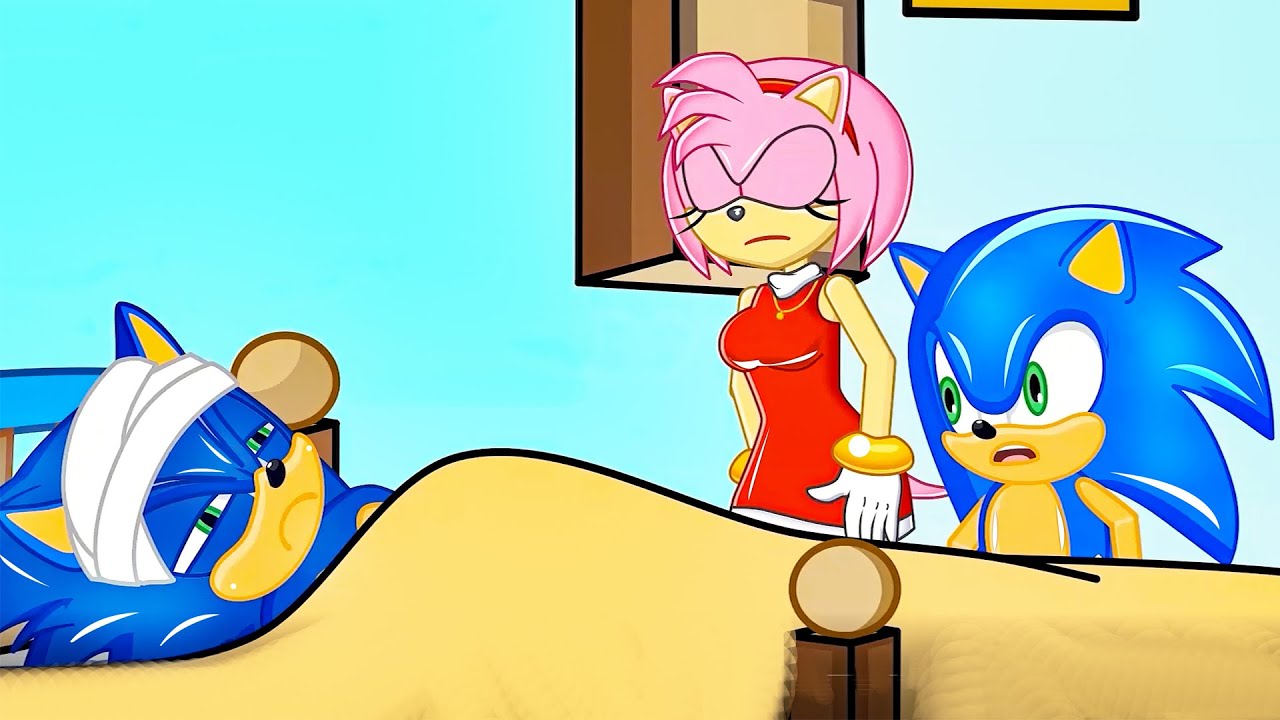 SONIC Has Amnesia - Great WAR between SONIC and HUGGY WUGGY - Sonic the ...