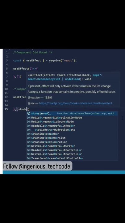 Useeffect React Life Cycle Youtubeshorts Viral Shorts Trending Trendingshorts Reactjs