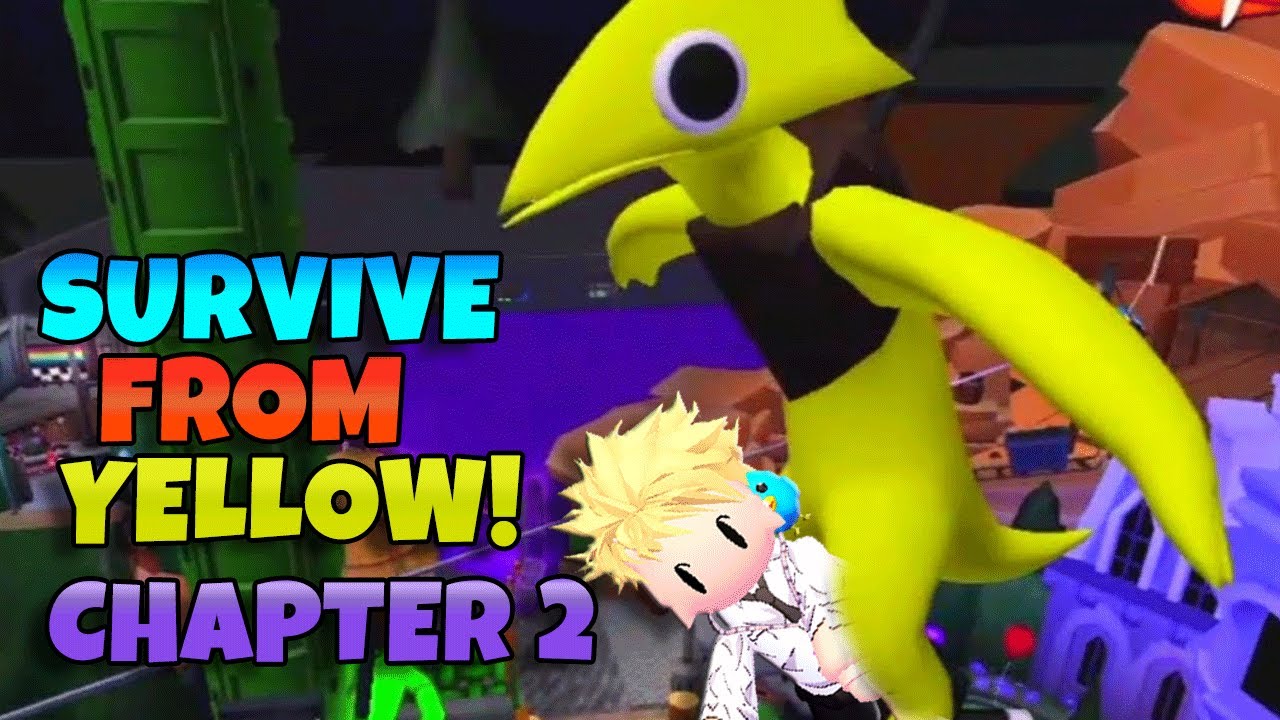 Rainbow Friends Chapter Two | ROBLOX | How To Survive Yellow - YouTube