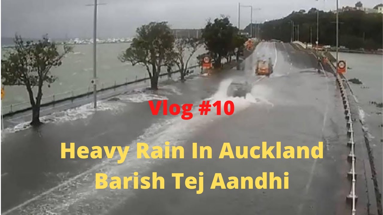 Heavy Rain In Auckland | Life In New Zealand - YouTube