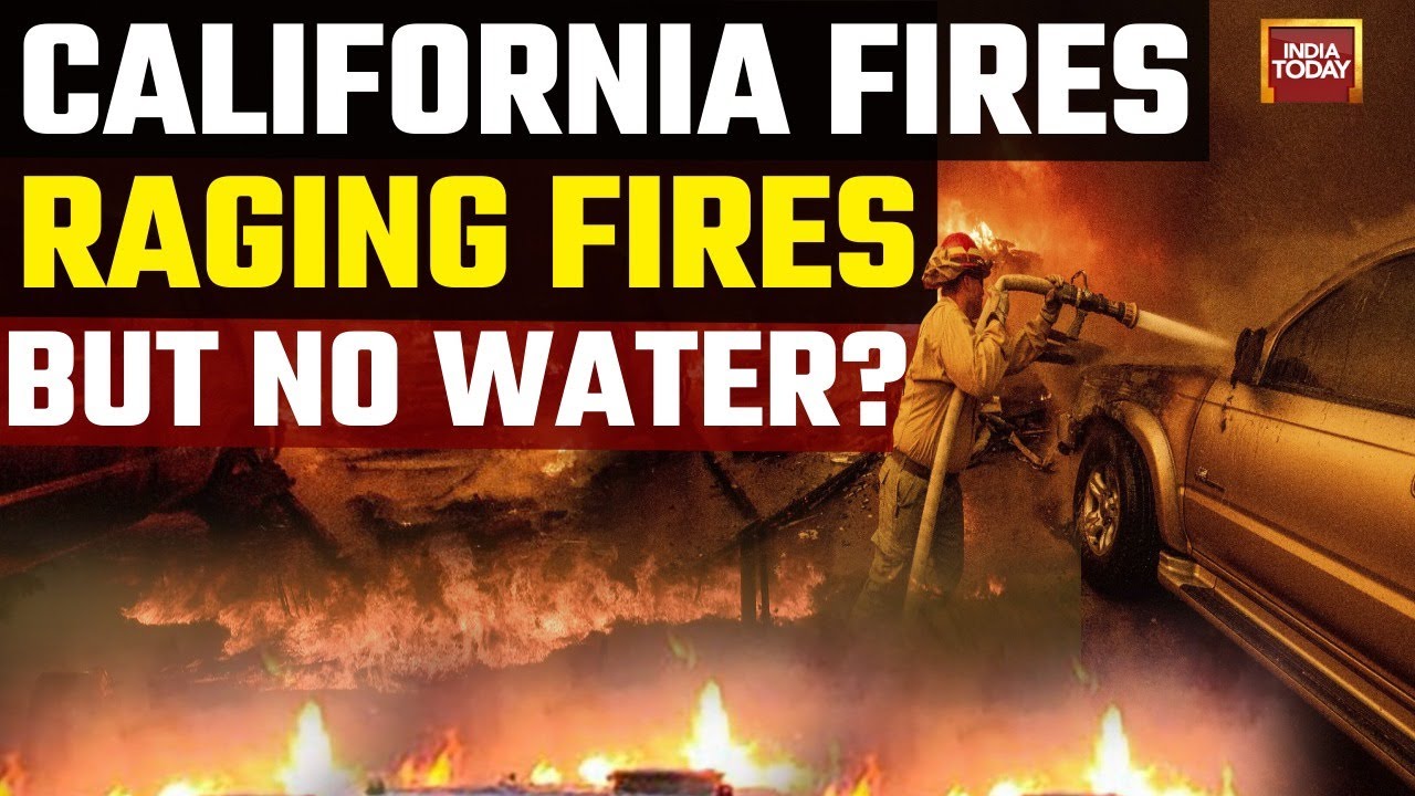 California Wildfires: Record Wildfires But No Water In The Hydrants ...