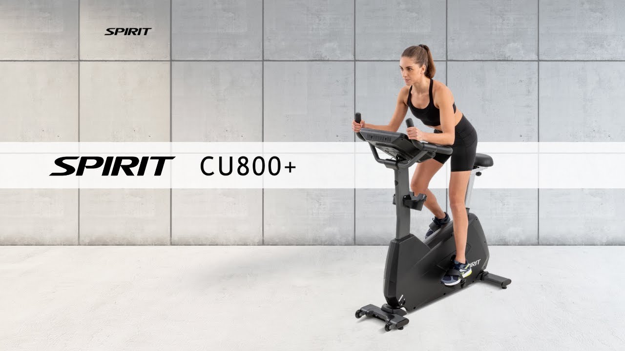 Spirit Commercial Vélo Droit CU800+ - YouTube