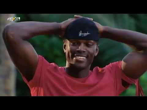 Remy Bonjaski eet hamburger Expeditie Robinson - YouTube