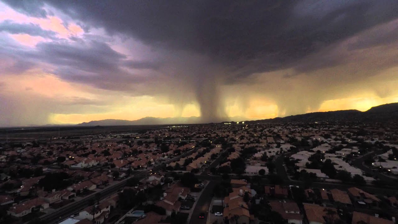 Phoenix Monsoon Storm 2015-08-31 4K - YouTube