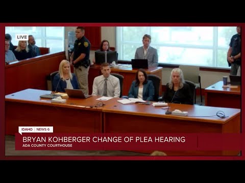 WATCH: Entire guilty plea hearing for Bryan Kohberger