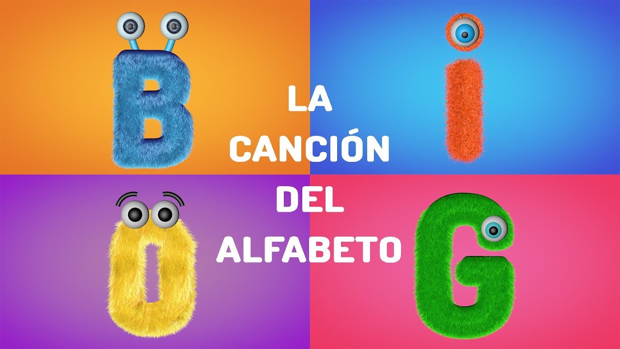 Aprende el alfabeto- La canción del abecedario/ Dibujos animados ...