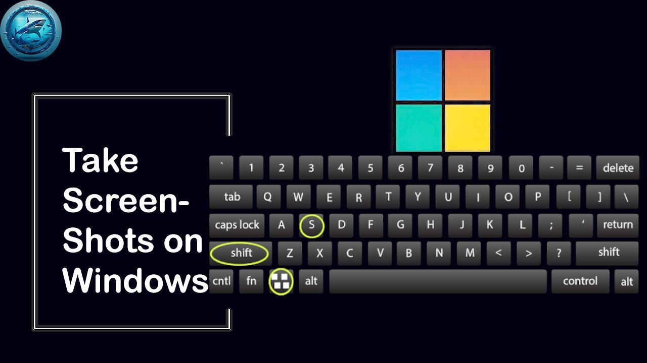How to take screen shot on Windows | taking Screen on Windows shot is ...