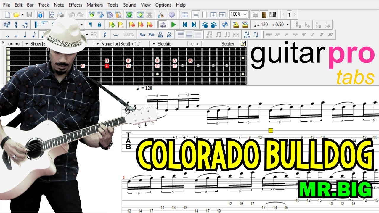 Colorado Bulldog Intro Tutorial Tab - YouTube