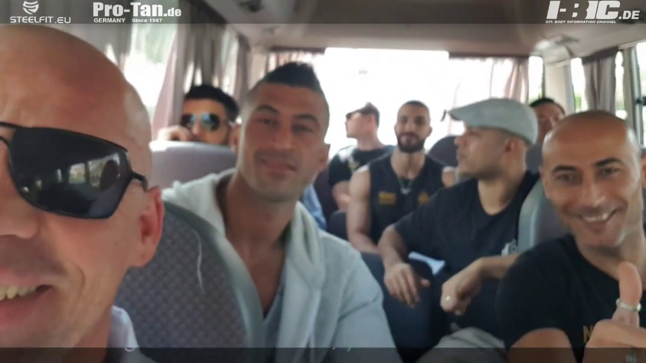 Bodybuilding Kuwait Cup Teil 1/3 / Backstage/ Team ProTan Germany - YouTube