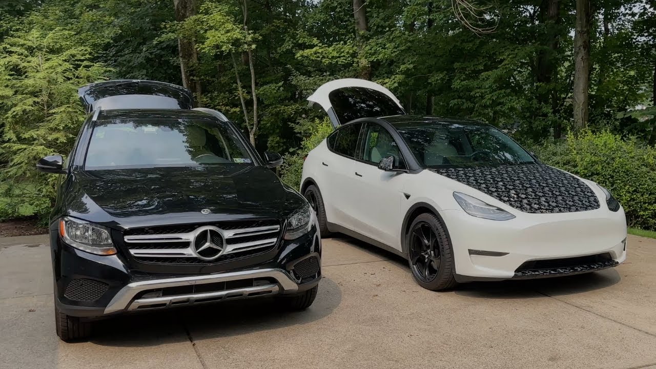 Affordable Luxury: Mercedes GLC vs. Tesla Model Y - YouTube