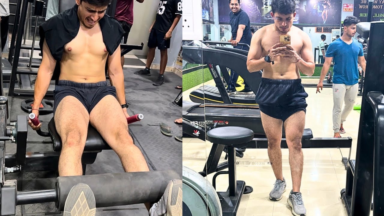 Leg Workout Day 23 Youtube