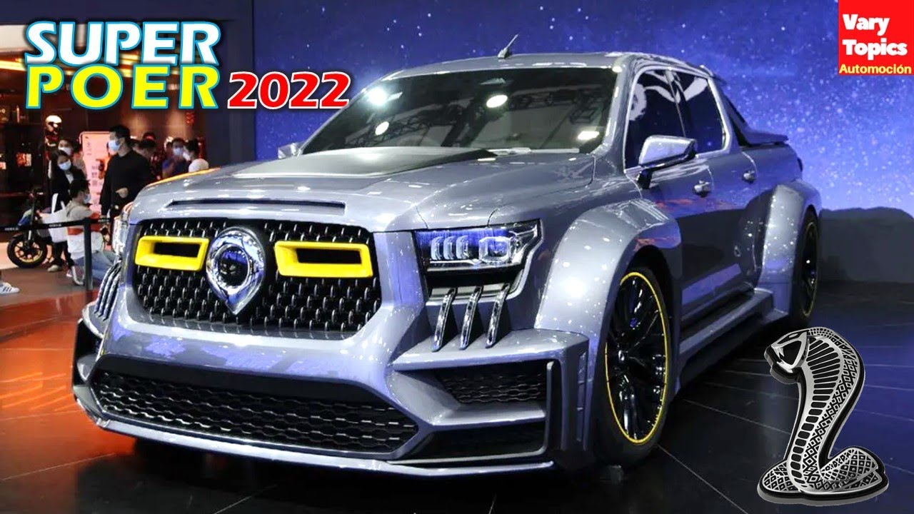 Great Wall Poer SUPERCAR 2022, Una Pick UP China Deportiva estilo F150 ...