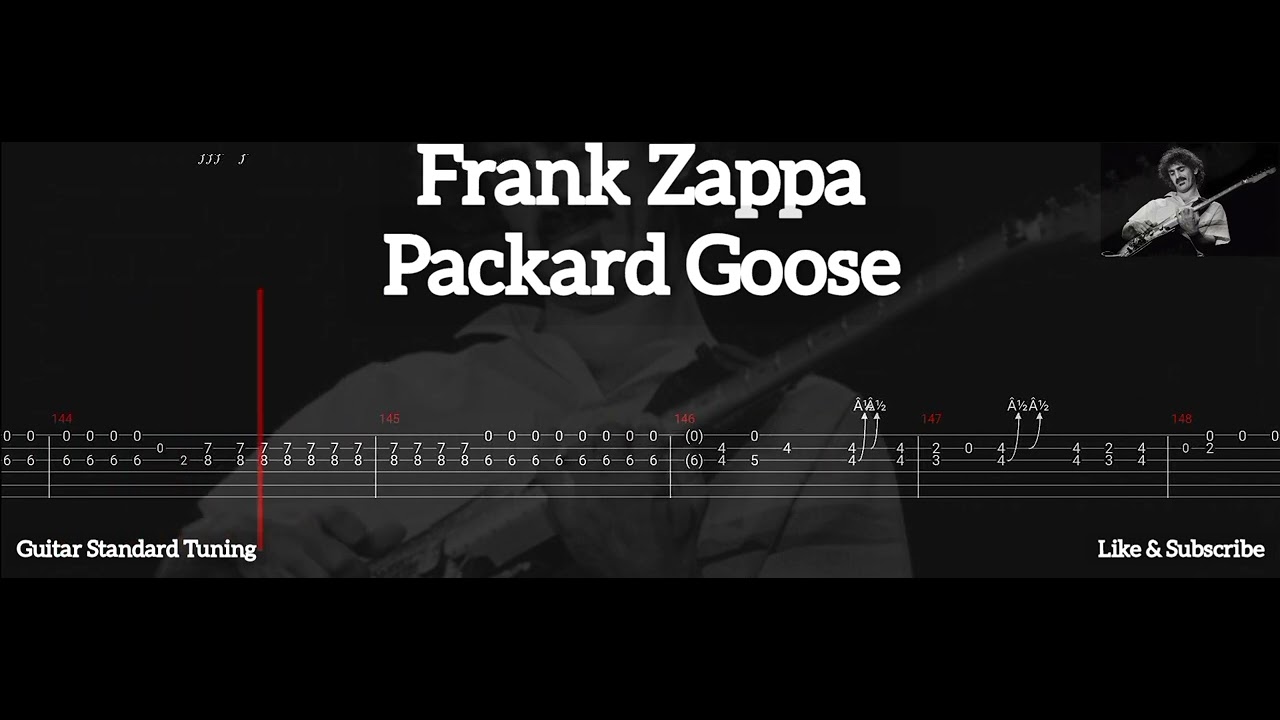 Frank Zappa - Packard Goose ( Tab Guitar ) - YouTube