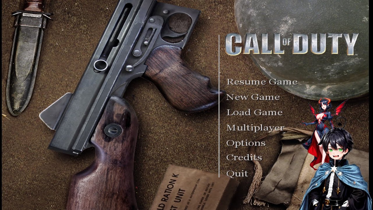 [Call of Duty 1] #1 - "MARTIN, DO EVERYTHING...!" Captain Foley said ...