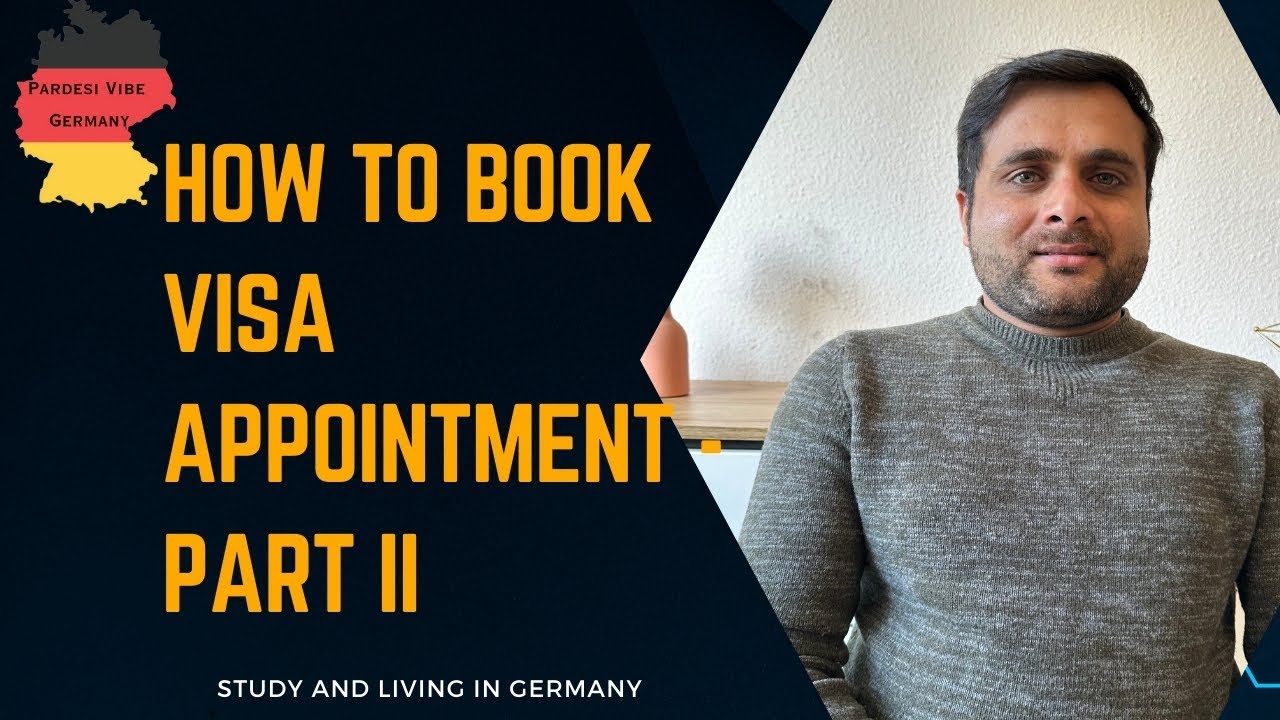Booking Embassy Appointment|| Winter Intake 24-25|| Pardesi Vibe Germany 🇩🇪 - YouTube